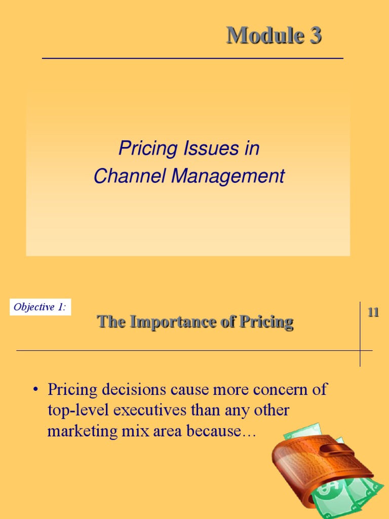 Module 3 - CHannel Pricing and Promotion | PDF | Pricing | Merchandising