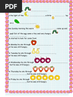 The Very Hungry Caterpillar Summary | PDF