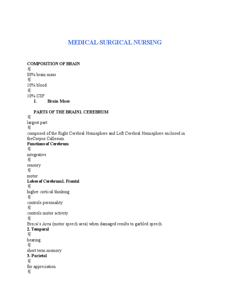 Medical-Surgical Nursing-4 | PDF