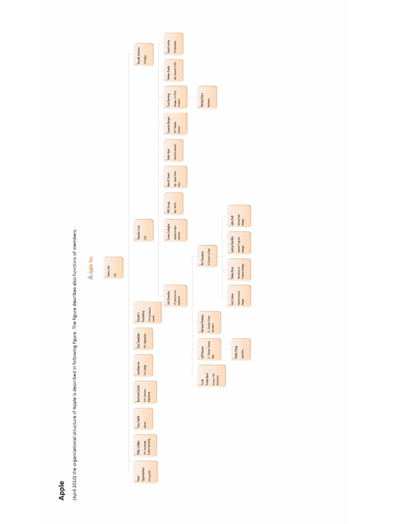 Organigrama Apple | PDF