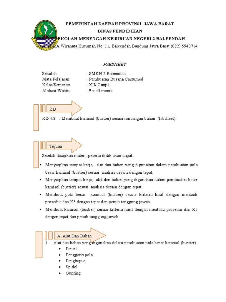 JOBSHEET | PDF