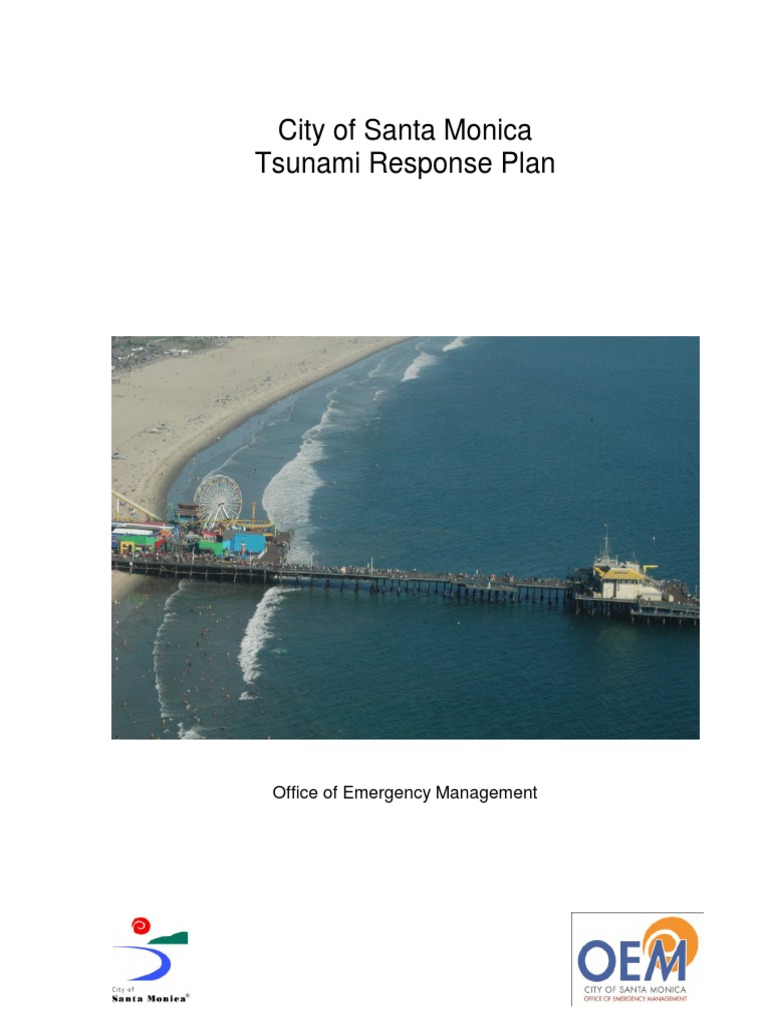 Oem Tsunami Response Plan | PDF | Tsunami | National Weather Service