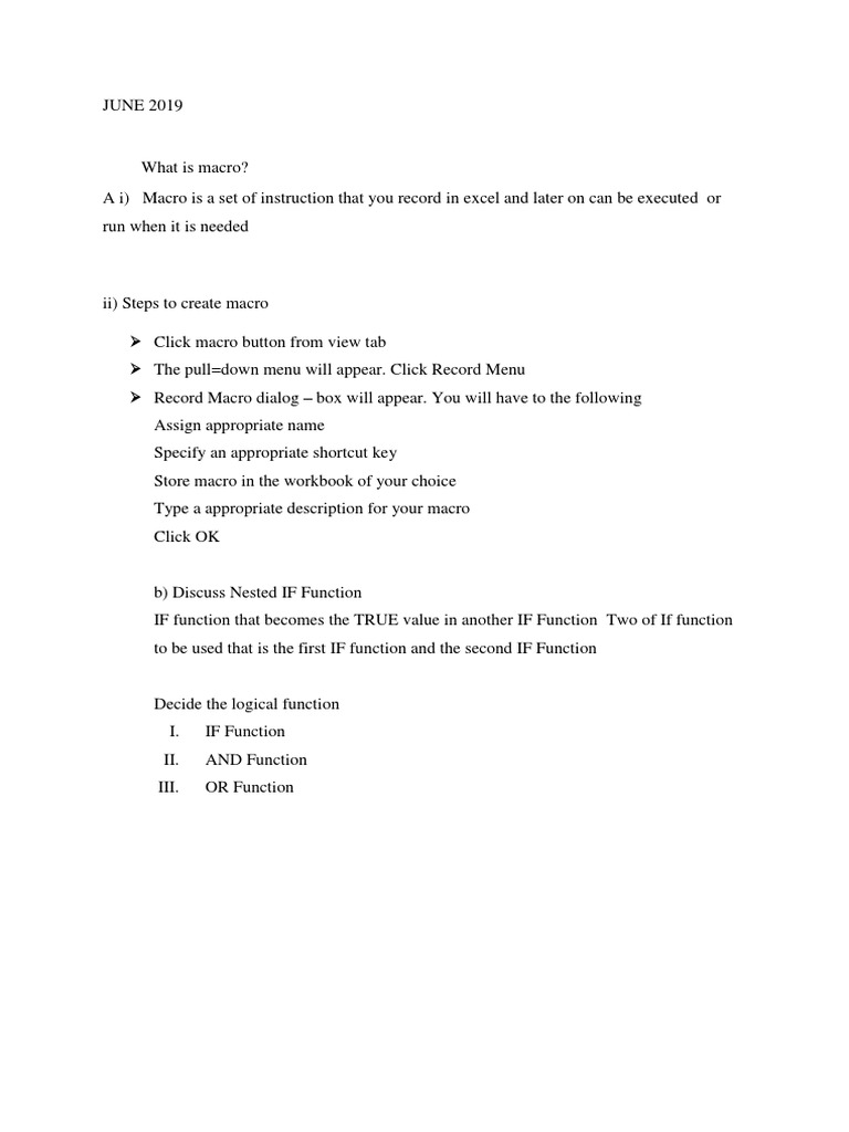 Common Test Ais 205 PDF | PDF