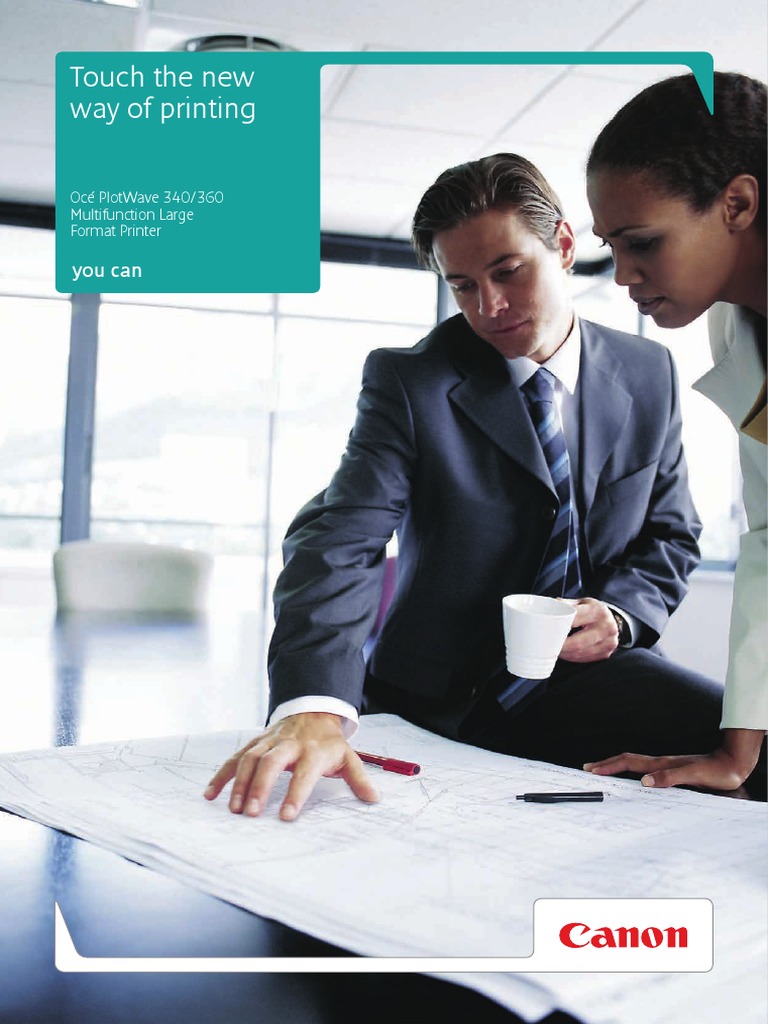 PlotWave 340 360 Brochure EN PDF | PDF | Image Scanner | Printer (Computing)