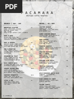 BQT Menu | PDF | Lunch | Curry