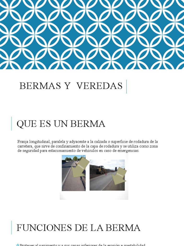 Bermas y Veredas | PDF
