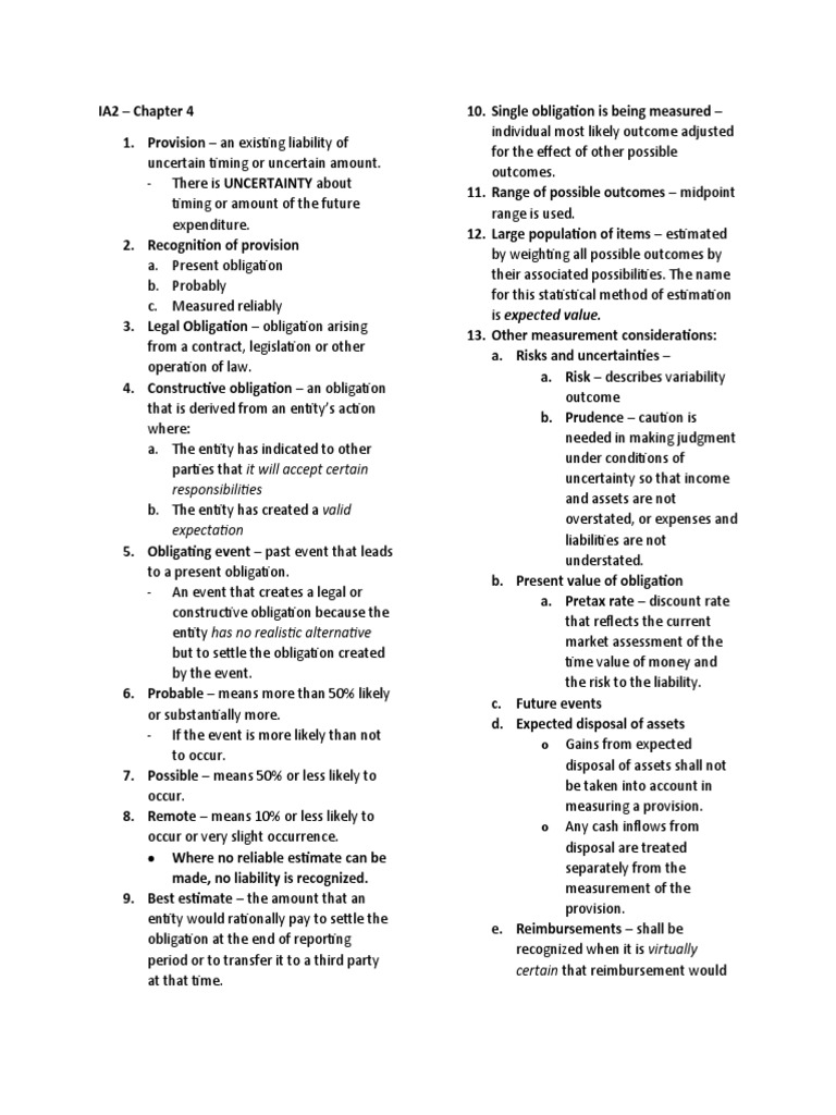 IA2 CH4 Reviewer | PDF | Business | Contract Issue Wages