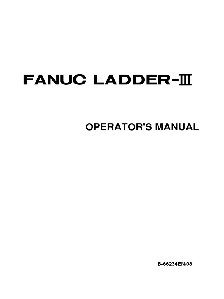 Manual Fanuc Ladder Iii Pdf Pdf Subroutine Computer Program 