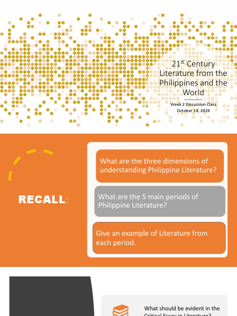 Literary Analysis Discussion Classes | PDF