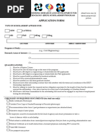 Unam Readiness Programme Application Form | PDF | Identity Document ...