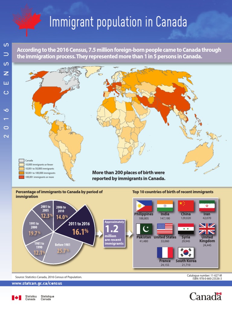 Immigration Infographic | PDF | Immigration | Environmental Social Science