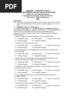 MHI-38 Mental Health Inventory Questionnaire | PDF | Well Being ...