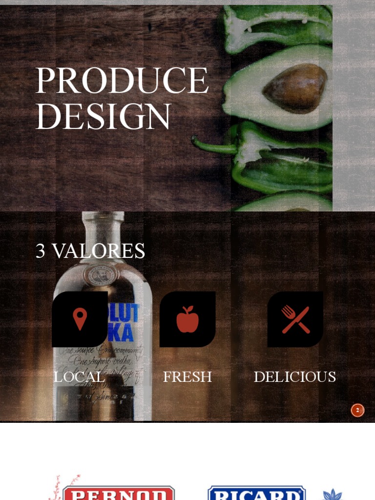 Produce Design | PDF | Cooking, Food & Wine