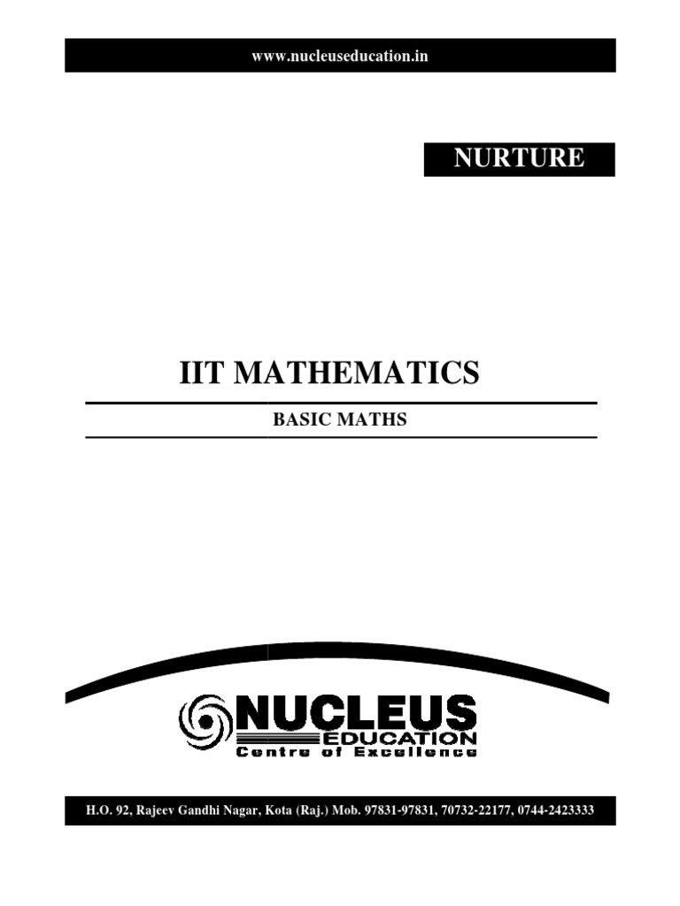 Basic Maths PDF | PDF | Polynomial | Zero Of A Function