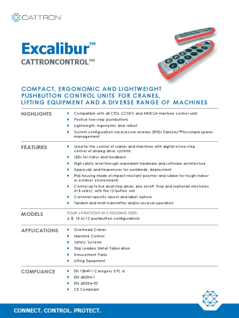 CattronControl Excalibur by Cattron - Industrial Wireless Remote ...