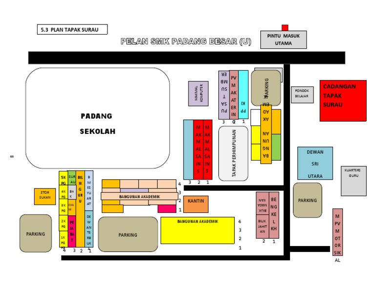 Pelan TAPAK SURAU | PDF