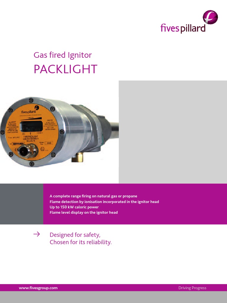 Pillard - Packlight Buk 117 C | PDF | Combustion | Energy Technology