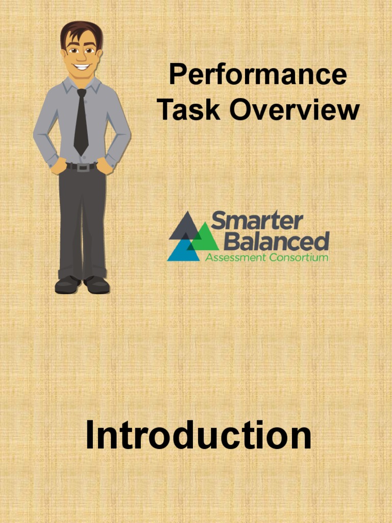 SB Performance Task Overview | PDF | Classroom | Accessibility