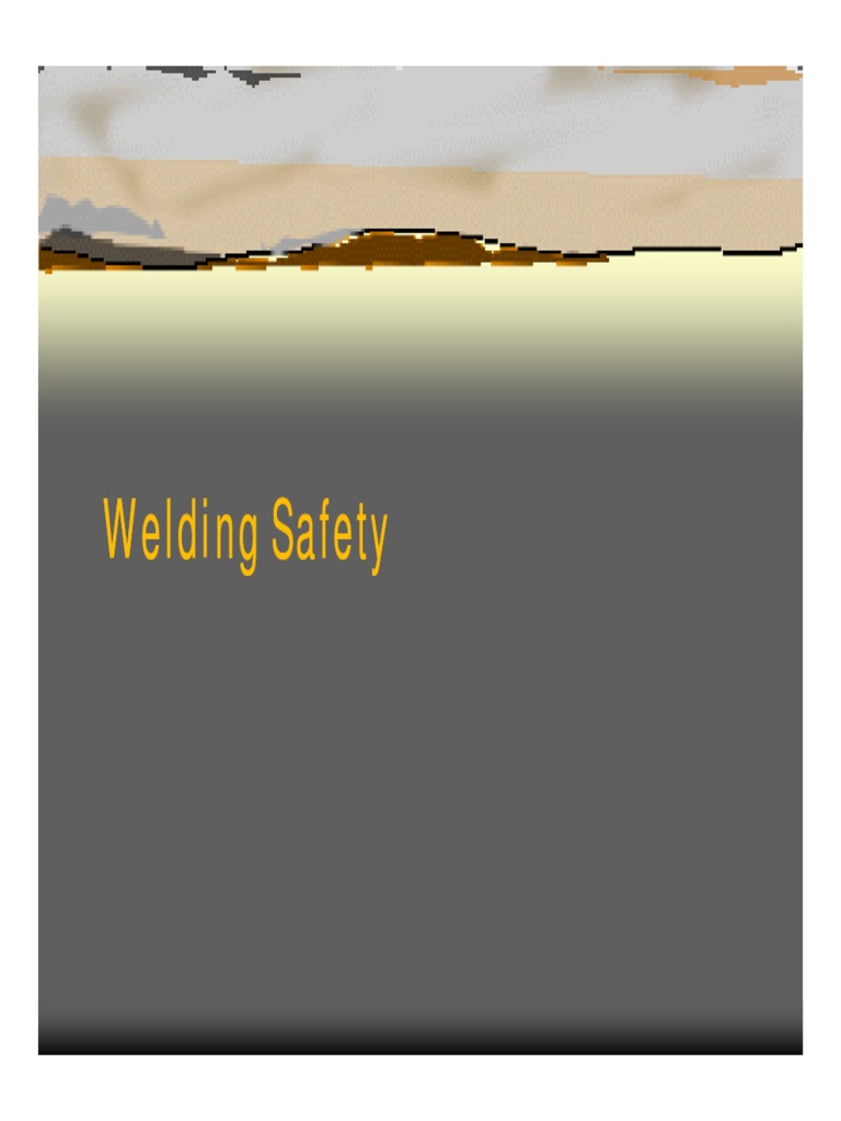 Welding Safety Hazards | PDF