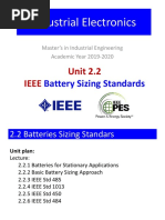 IEEE 450-2020 Battery Testing Overview | PDF | Electricity | Physical ...