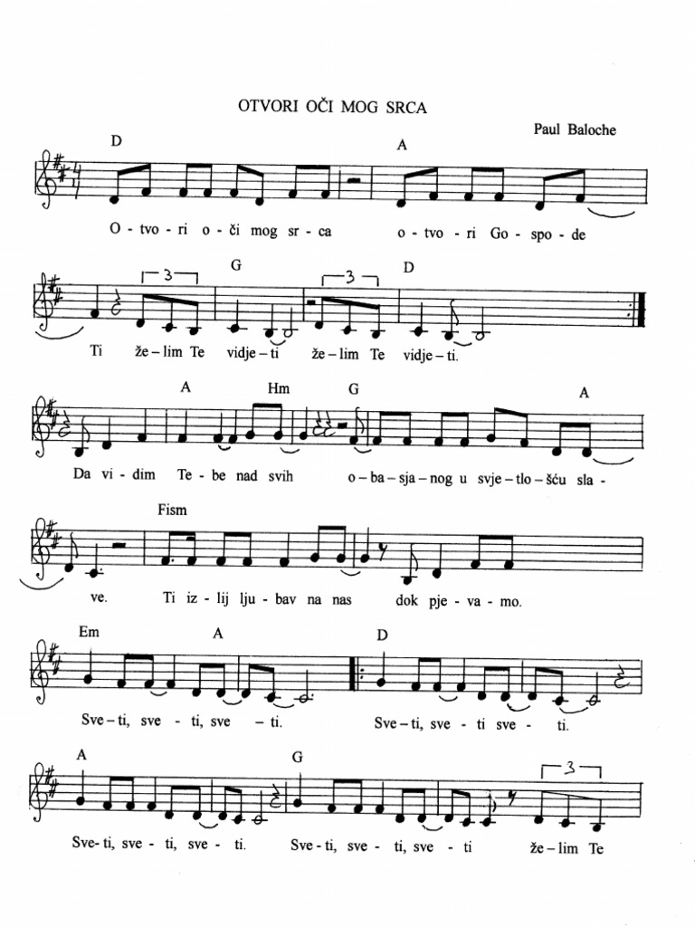 Otvori Oči Mog Srca | PDF