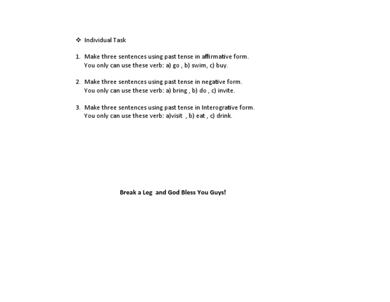 Individual Task | PDF