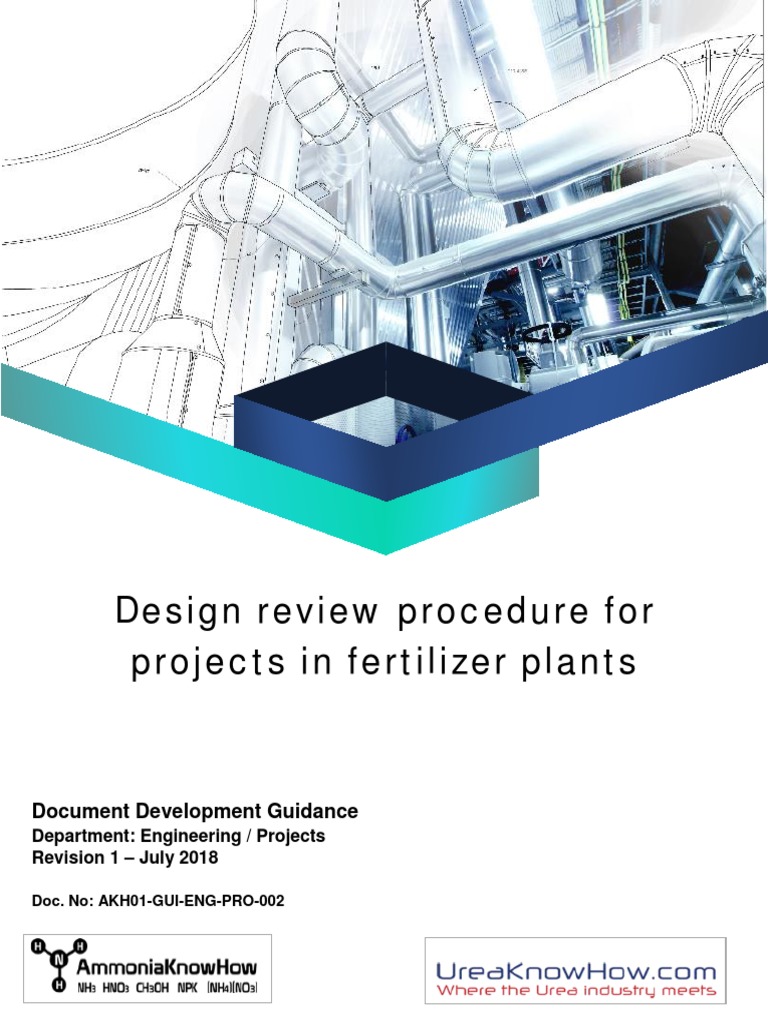 Design Review Procedure For Projects in Fertilizer Plants | PDF ...