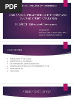 ITC CSR Complete Project | PDF | Corporate Social Responsibility ...