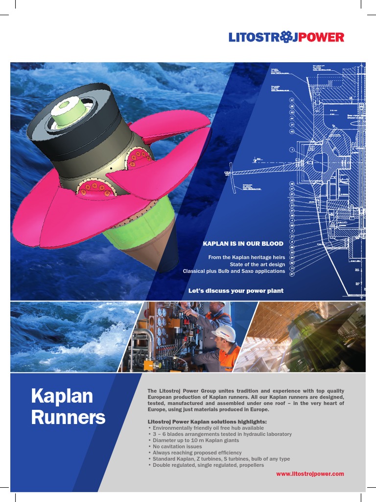 Kaplan Runners Litostroj Power Product Sheet 2018-03-21 Press | PDF ...
