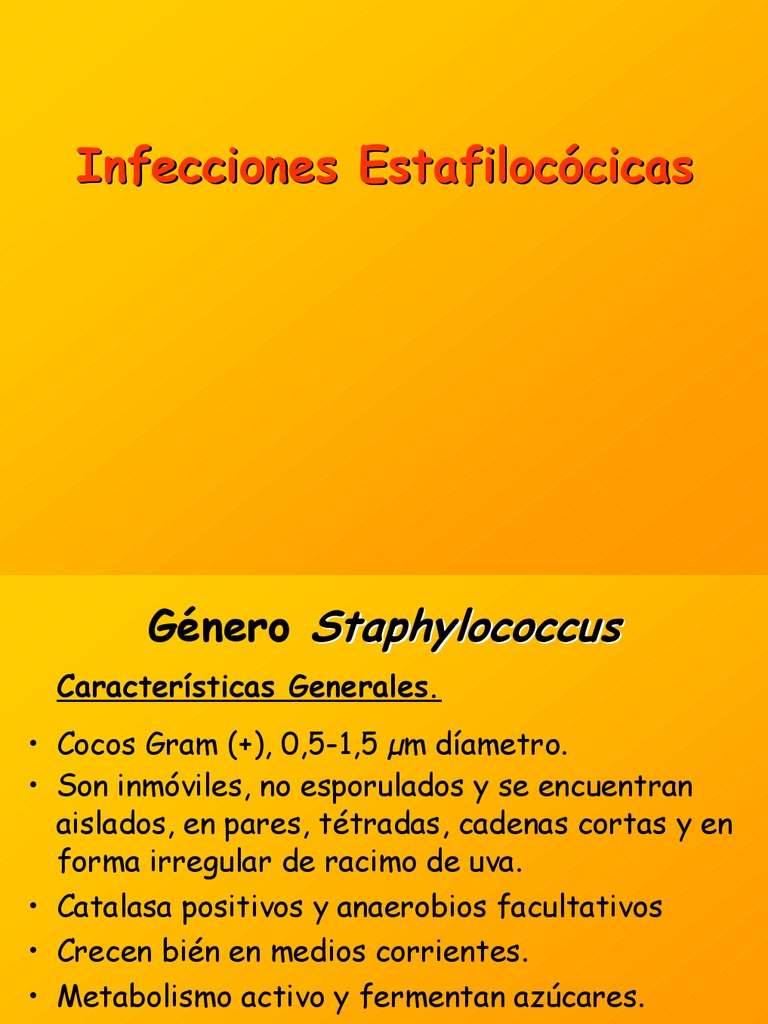 Staphylococcus Y Streptococcus Pdf Staphylococcus Aureus Estreptococo