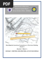 Tle Quarter 4 Grade 8 Edited V2 1 | PDF | Technical Drawing | Drawing