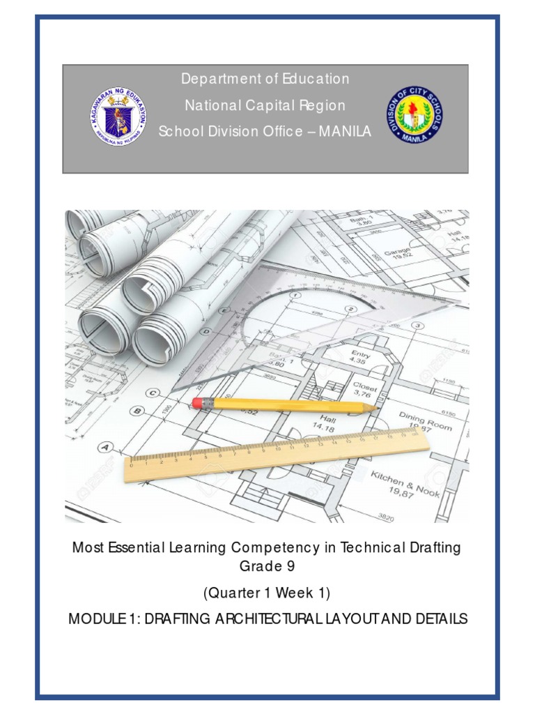 TLE-LE 9 - Q1 - W1 - Mod1 - TECHNICAL DRAFTING PDF | PDF | Technical ...