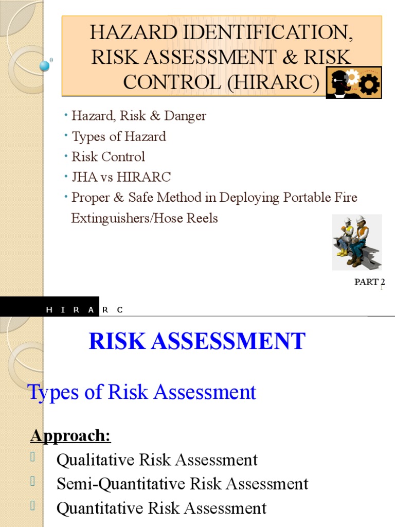 HIRARC Part2 | PDF | Risk Assessment | Crane (Machine)