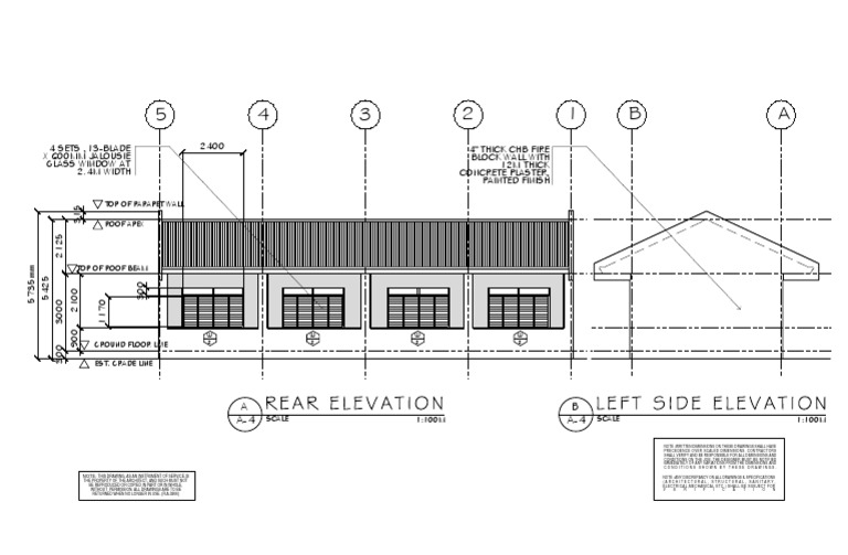 Basic Elevation of School Classroom | PDF | Buildings And Structures ...