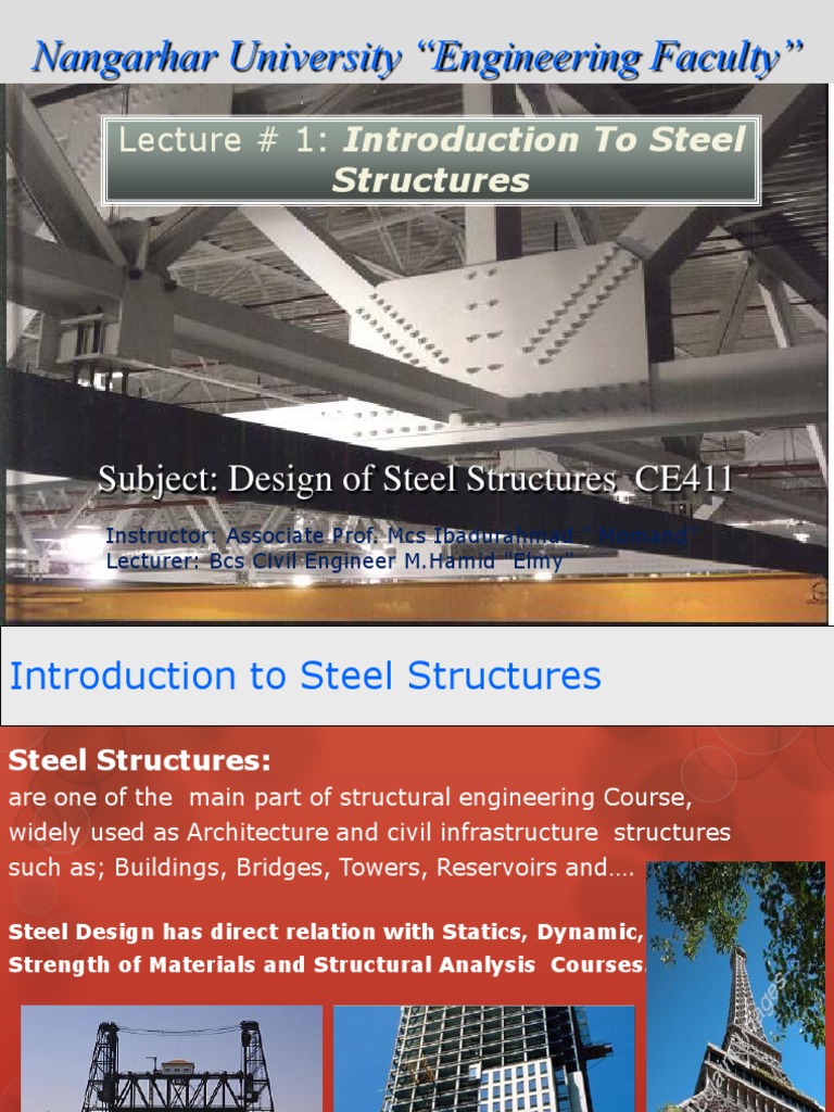 Introduction To Steel Structures | PDF | Strength Of Materials | Yield ...
