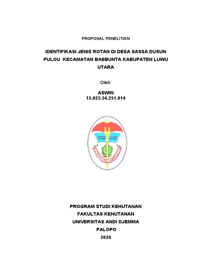 Proposal Penelitian | PDF