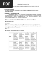 COT Rating Sheet SY 2024 2025 | PDF | Teachers | Learning