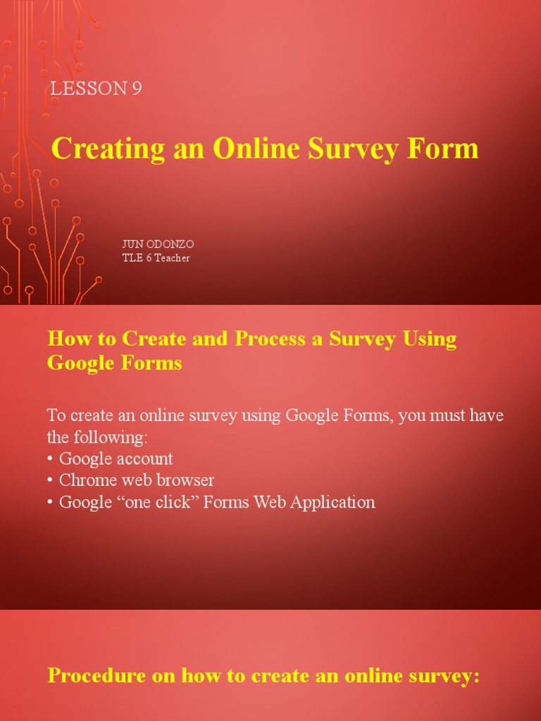 Creating Online Surveys: A Step-by-Step Guide to Developing and ...