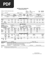 Wire Rope Test Certificate | PDF | Rope | Wire