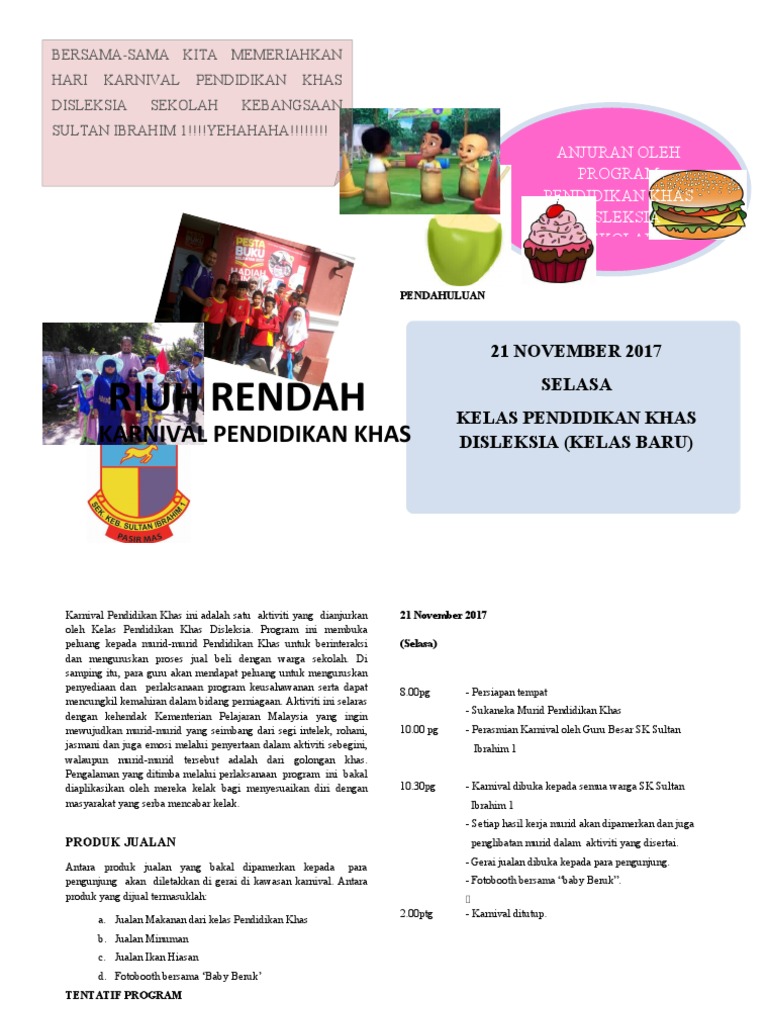 Riuh Rendah Karnival Pendidikan Khas | PDF