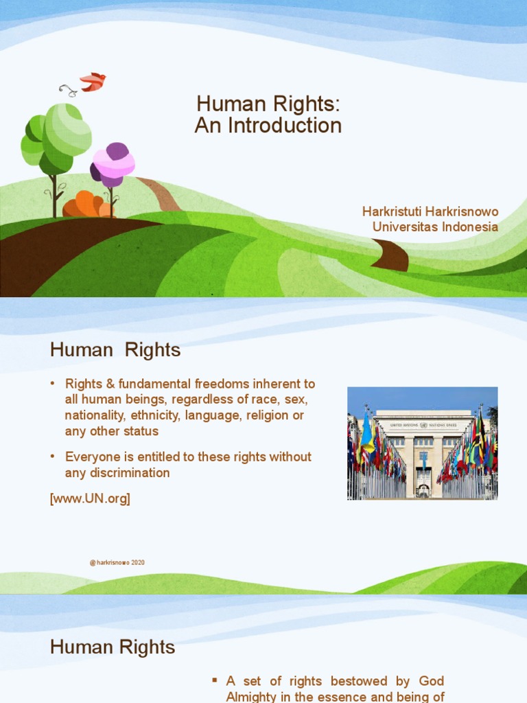 Human Rights An Introduction | PDF | Human Rights | Rights