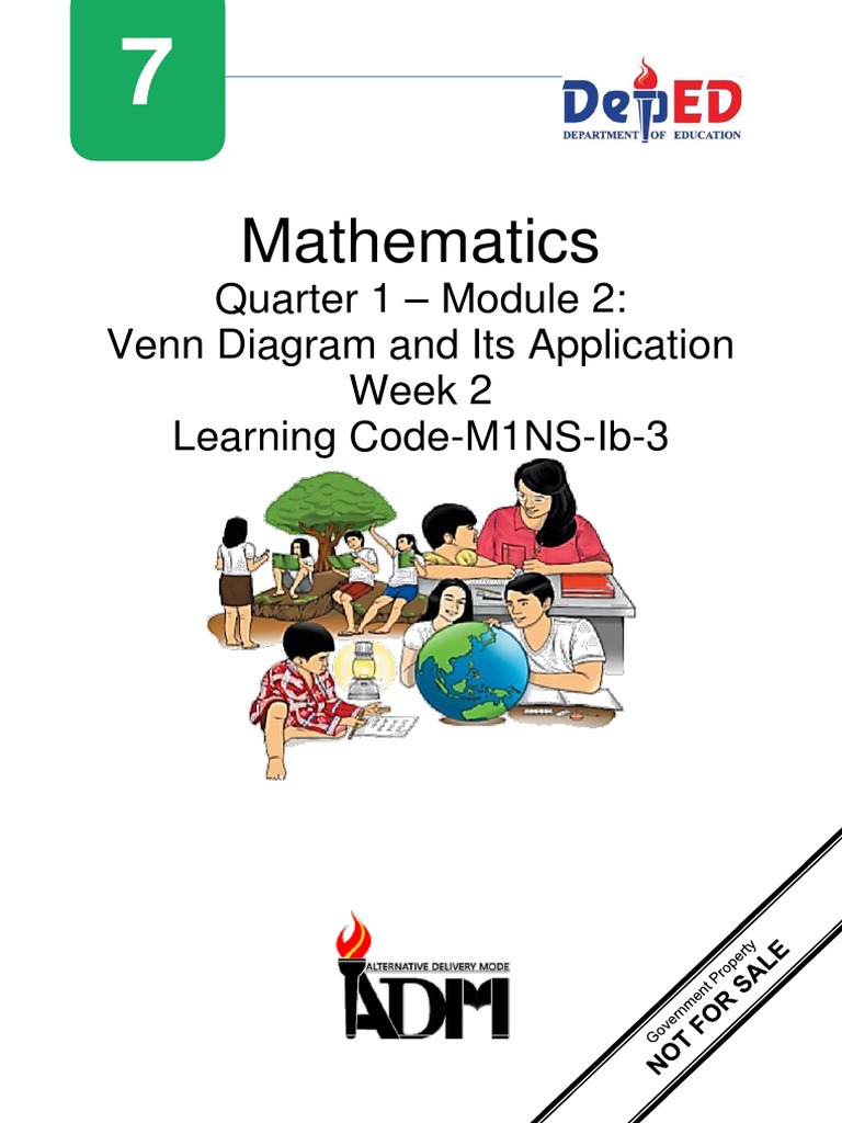 Mathematics: Quarter 1 - Module 2: Venn Diagram and Its Application ...