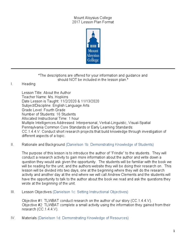 Culminating Experience | PDF | Educational Assessment | Lesson Plan
