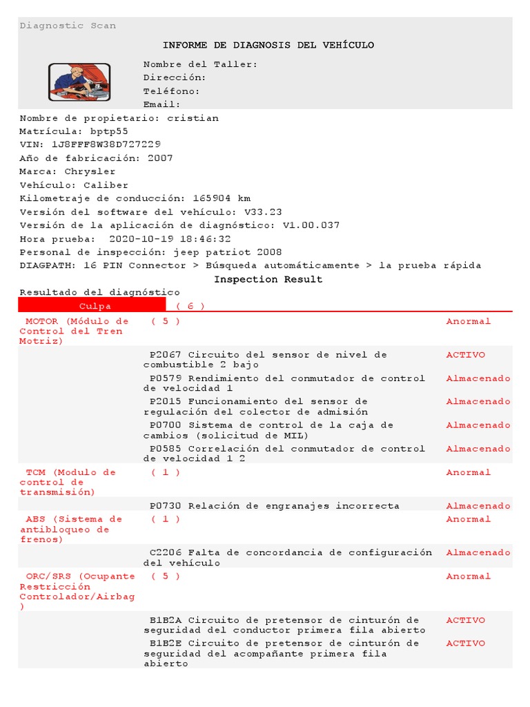 Chrysler (DTC) 979860150171 20201019184632 PDF | PDF | Airbag ...