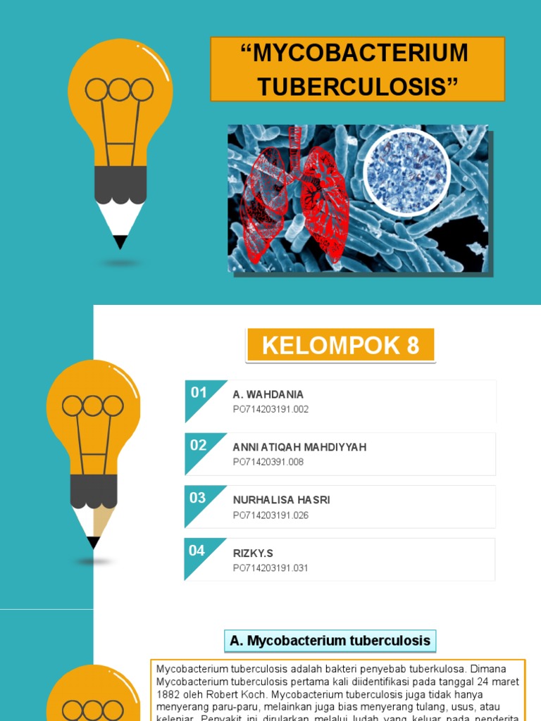 Kelompok PPT MYCOBACTERIUM TUBERCULOSIS | PDF