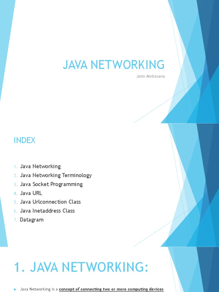 Unit 2 Java Networking | PDF | Port (Computer Networking) | Network Socket Unit 2 Java Networking | PDF | Port (Computer Networking) | Network Socket