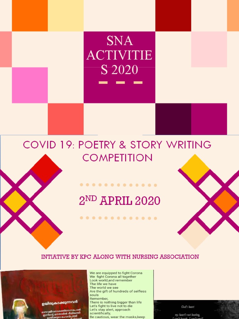 Sna Activities 2020 | PDF