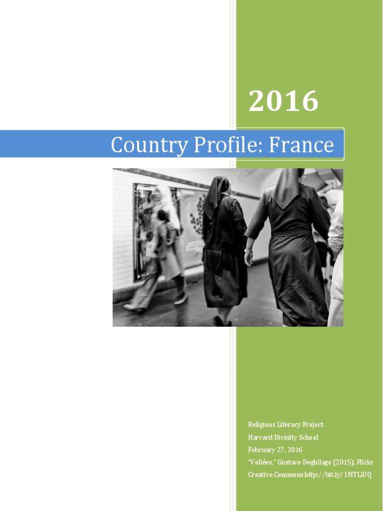 France Country Profile 0 | PDF | France | Separation Of Church And State