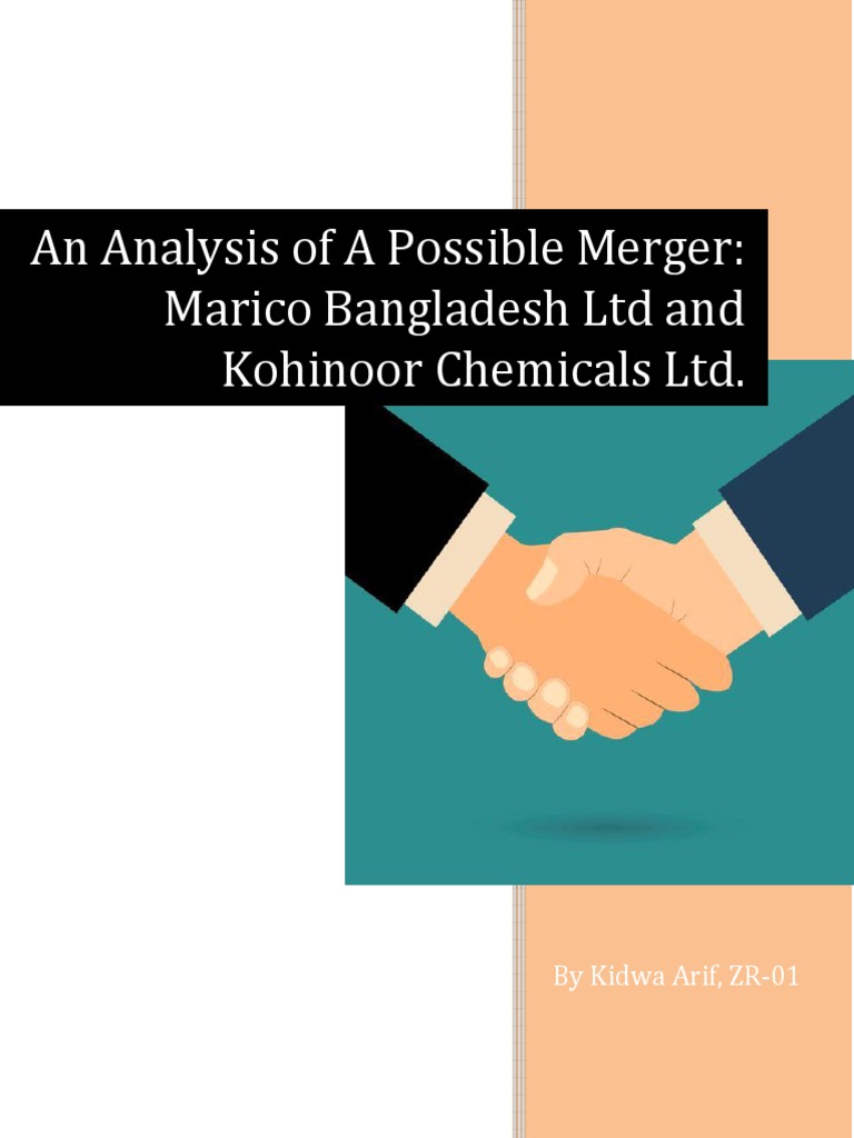 Merger of Two Companies | PDF | Mergers And Acquisitions | Business