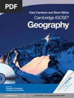 IGCSE and GCSE Geography Case Studies | PDF | Natural Environment | Tropical Cyclones
